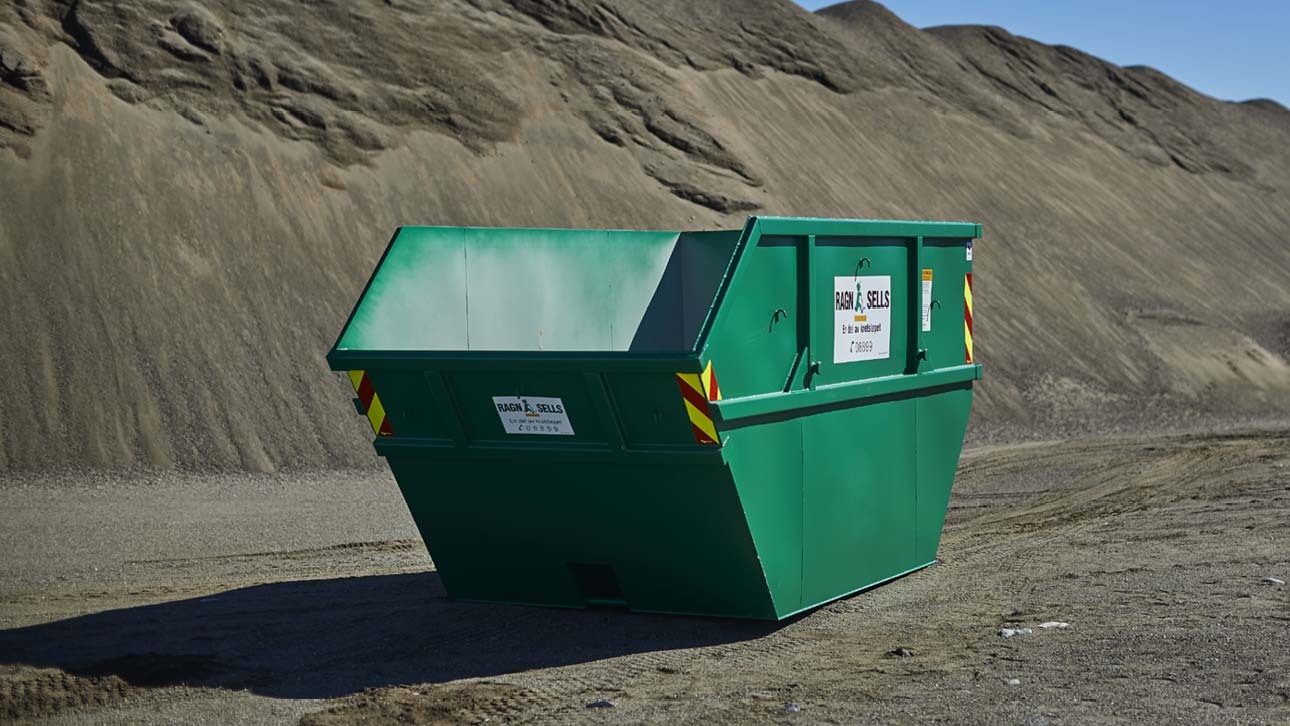 10m3 container åpen