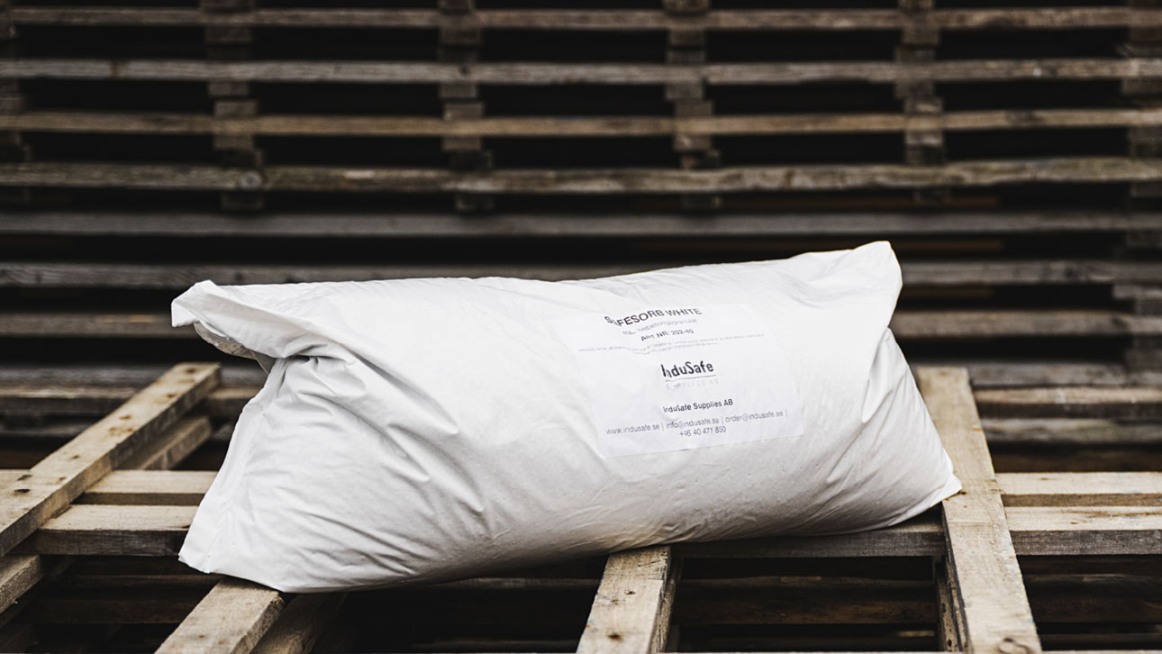 Absorbent Safesorb granulat for absorbering