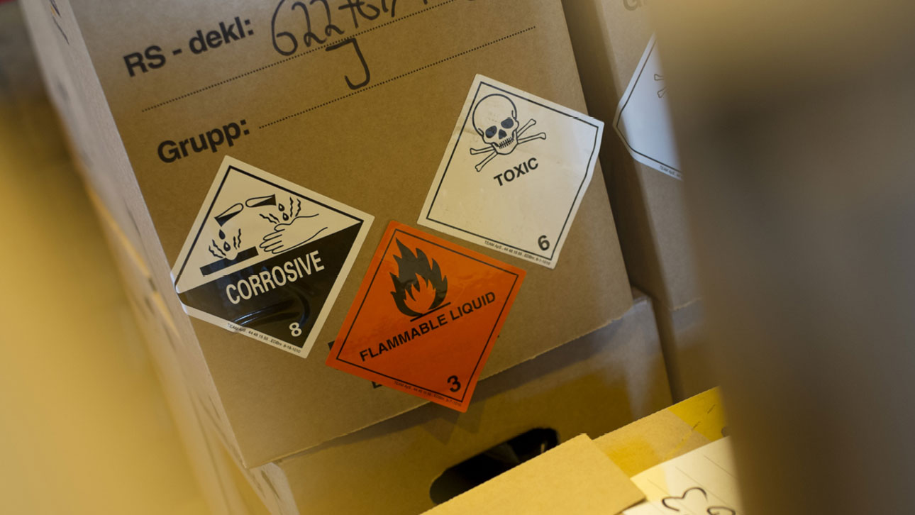 Fareseddel til merking av farlig gods